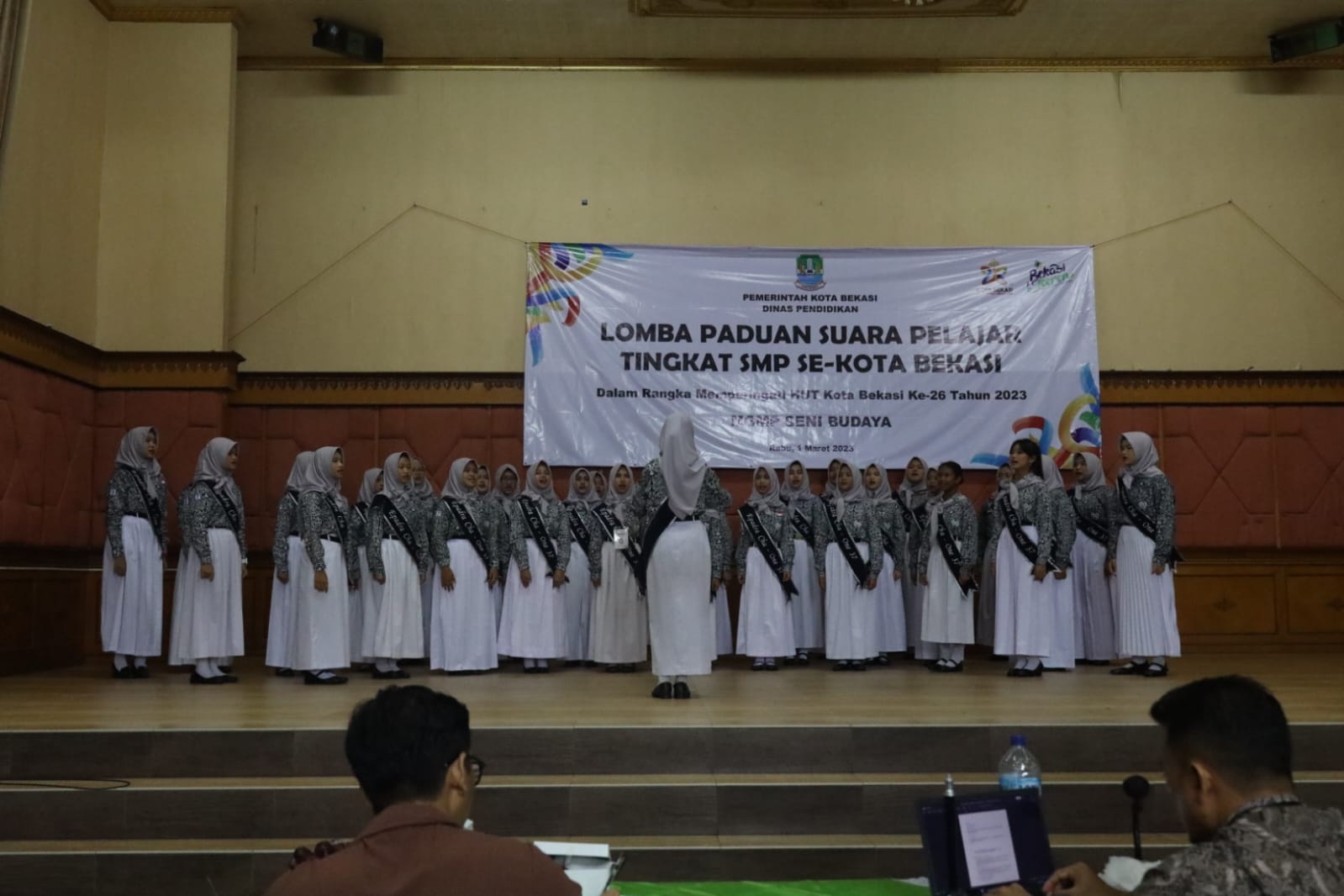 Sambut HUT Kota Bekasi Ke-26, Disdik Kota Bekasi Gelar Lomba Paduan ...