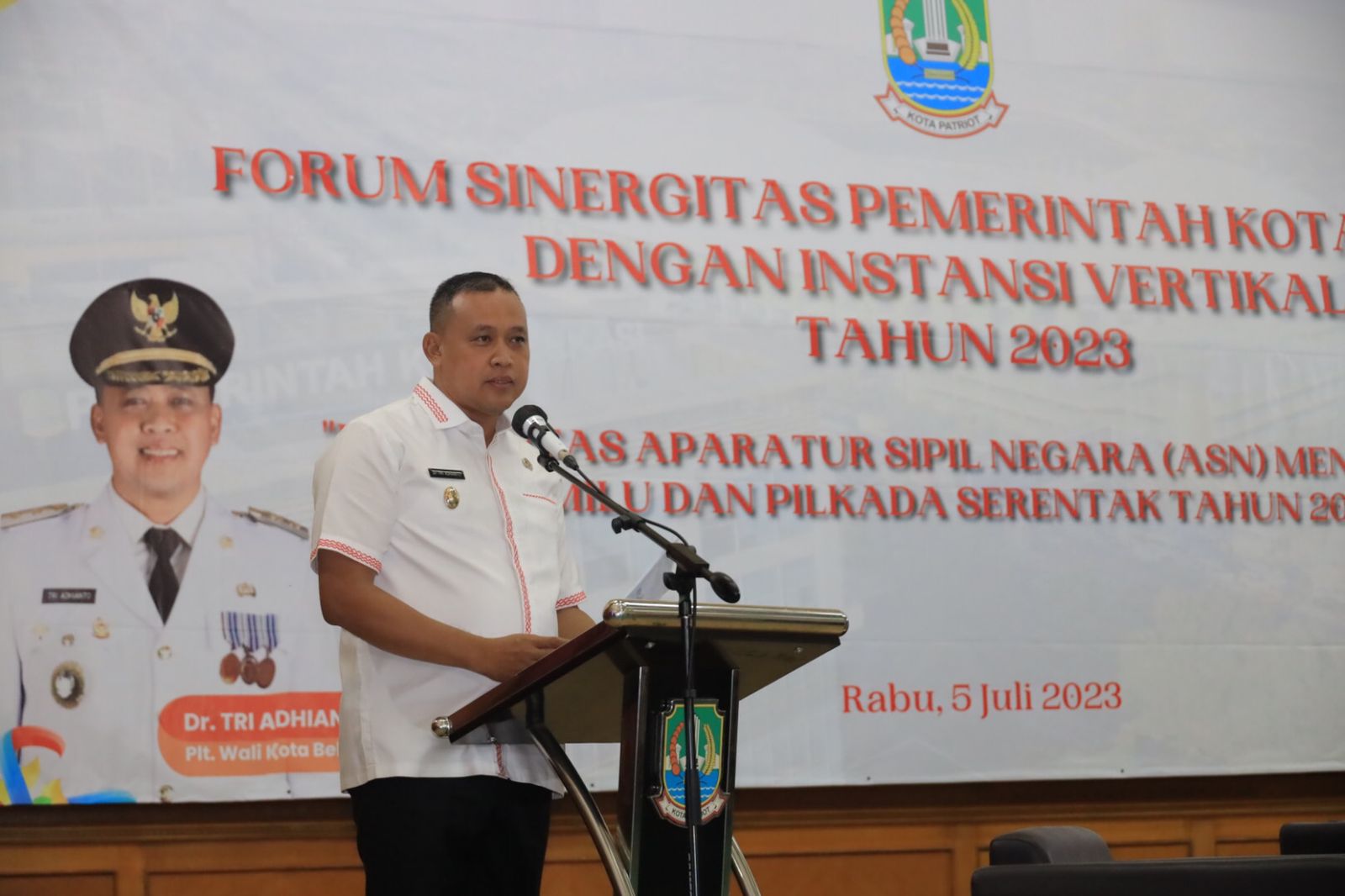 TINGKATKAN SINERGITAS ANTAR INSTANSI GUNA NETRALITAS ASN DI KOTA BEKASI ...